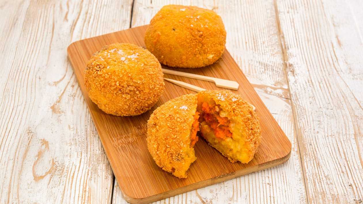 Arancini di riso al ragù classico in panatura gluten free - Ricetta